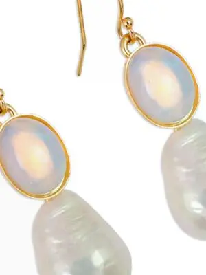 JENNIFER BEHR Tatum Pearl Earrings