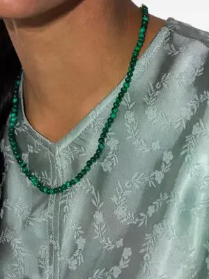 JENNIFER BEHR Ersa Beaded Necklace - Green