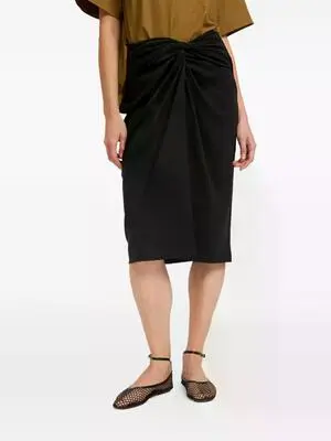 YVES SALOMON Draped Skirt
