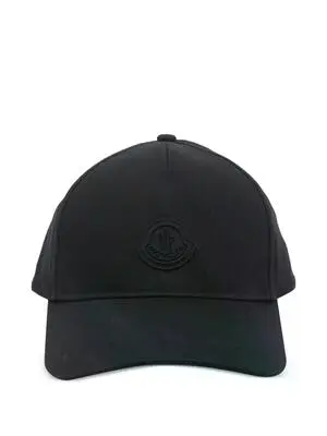 Moncler Logo-patch Baseball Cap - Black