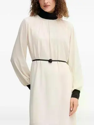 GAUDI Belted Midi Dress