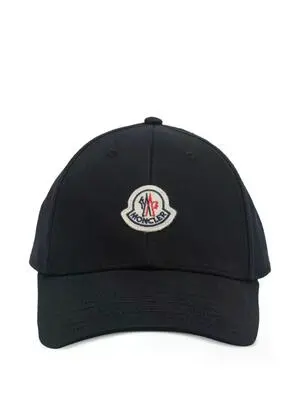Moncler Logo-patch Baseball Cap - Black