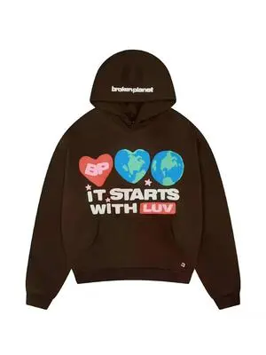 BROKEN PLANET Kangaroo-pocket Hoodie