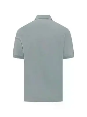 Brunello Cucinelli Ribbed Polo Shirt - Grey