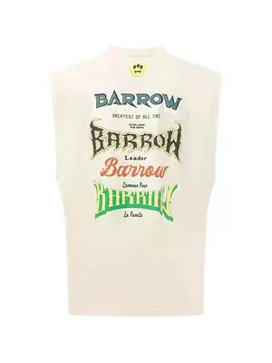 BARROW Graphic Sleeveless T-shirt