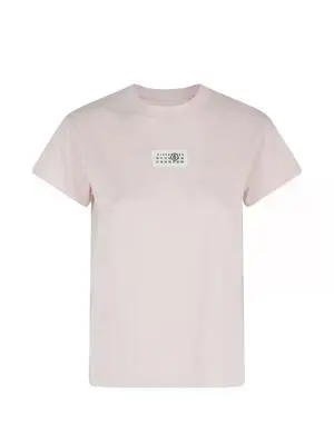 Mm6 Maison Margiela Round Neck T-shirts For Women