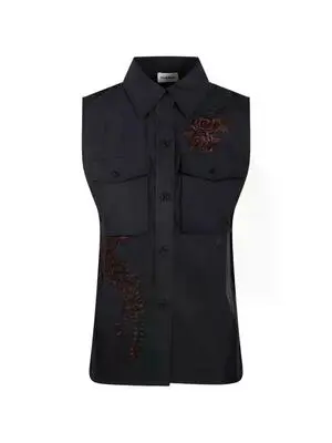 P.a.r.o.s.h Embroidered Pocket Shirt