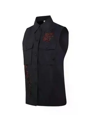P.a.r.o.s.h Embroidered Pocket Shirt