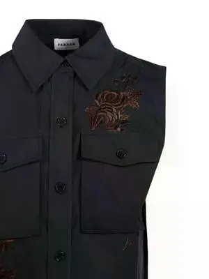 P.a.r.o.s.h Embroidered Pocket Shirt