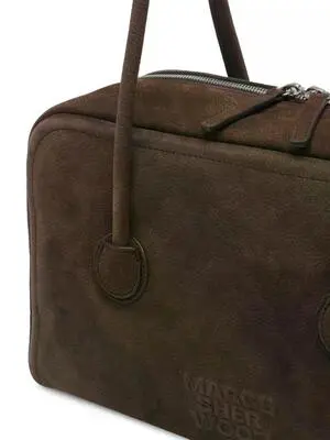 MARGESHERWOOD Soft Boston Shoulder Bag - Brown