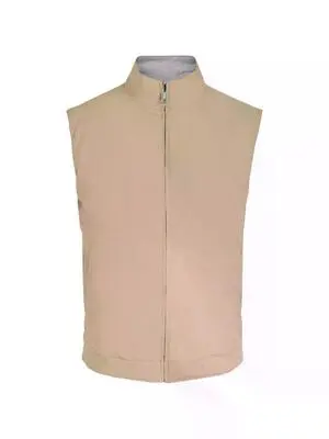 AURELIEN Reversible Zip Gilet