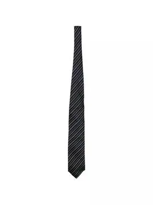 Ermenegildo Zegna Striped Neck Tie - Blue