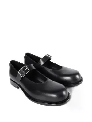 ANN DEMEULEMEESTER Buckled Leather Loafers