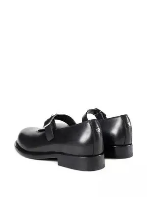 ANN DEMEULEMEESTER Buckled Leather Loafers
