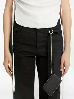 ANN DEMEULEMEESTER Tevje Chain Leather Wallet
