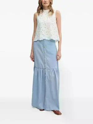GAUDI Buttoned Maxi Skirt
