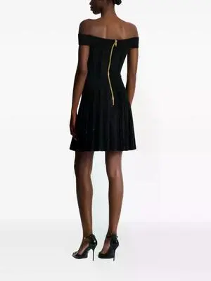 Balmain Off-shoulder Dress