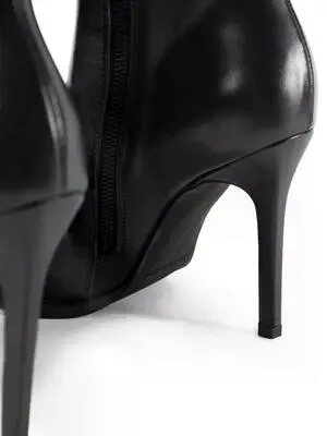 ANN DEMEULEMEESTER Melynappa Plonge Leather Pumps
