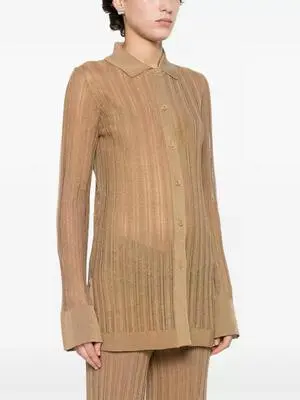 CIRCUS HOTEL Open-knit Cardigan