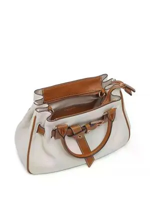 Liu Jo Small Buckle Two-tone Tote Bag