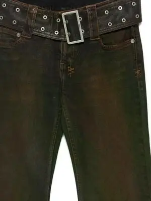 Ksubi Soho Belted Flared Jeans