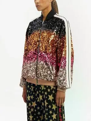 Palm Angels Sequin Bomber Jacket