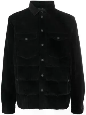 Straight Hem Overshirts For Men