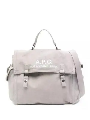 A.p.c. Logo Detail Messenger Bag