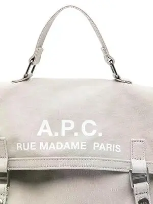 A.p.c. Logo Detail Messenger Bag