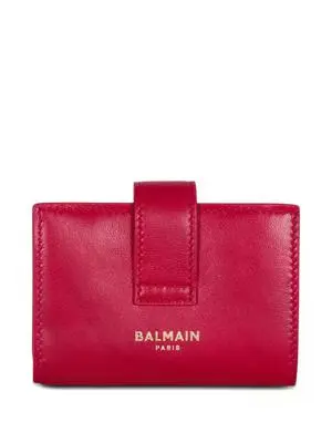 Balmain Padlock Leather Wallet