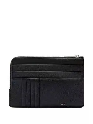 BOSS Zip Cardholder Wallet - Black