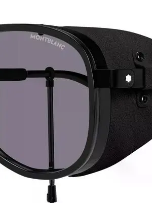 Montblanc Side-shields Pilot Sunglasses