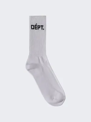 GALLERY DEPT. Dept Socks - White