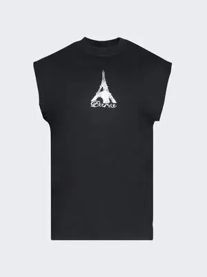 Vetements Crystal Paris Sleeveless Tee