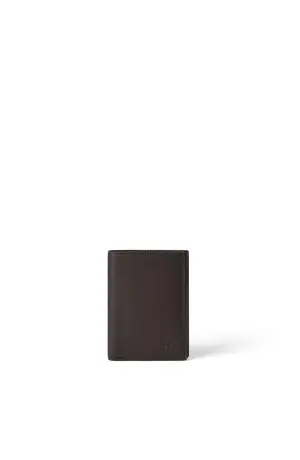 Brunello Cucinelli Calfskin Passport Holder - Brown