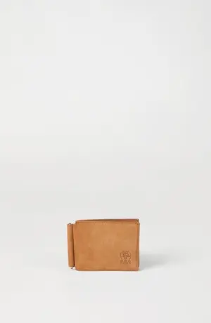 Brunello Cucinelli Nubuck Wallet