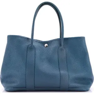 Hermès Garden Party Tote Leather 36 - Blue