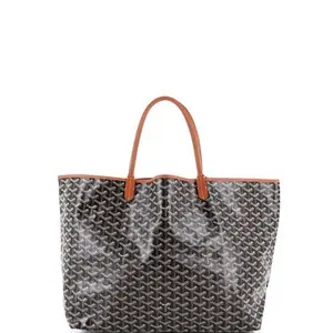 Goyard Saint Louis Tote Coated Canvas Gm - Brown