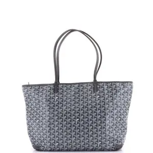 Goyard Artois Tote Coated Canvas Mm - Grey