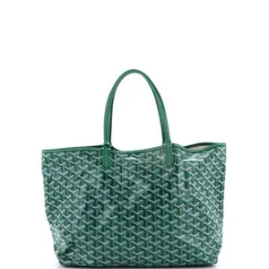 Goyard Saint Louis Tote Coated Canvas Pm - Green