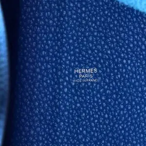 Hermès Picotin Lock Bag Clemence Pm - Blue
