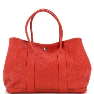 Hermès Garden Party Tote Leather 36 - Red
