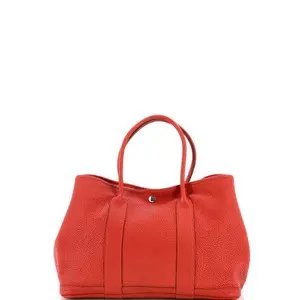 Hermès Garden Party Tote Leather 36 - Red