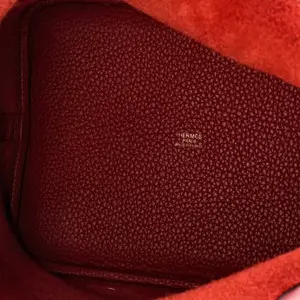 Hermès Picotin Lock Bag Clemence Mm - Red