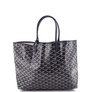 Goyard Saint Louis Pm Tote Coated Canvas - Blue
