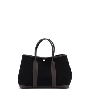 Hermès Garden Party Tote Toile And Leather 30