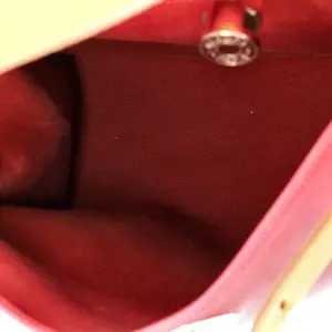 Hermès Herbag Zip Leather And Toile 31 - Red