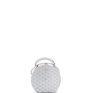 Goyard Alto Hatbox Bag Coated Canvas - Silver