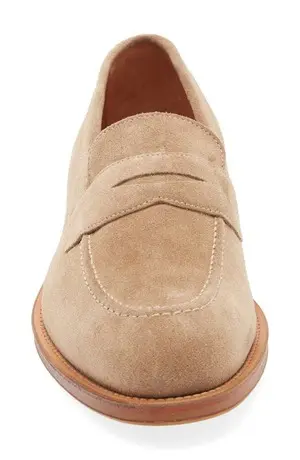 Gentle Souls Porto Penny Loafer - Sand Suede