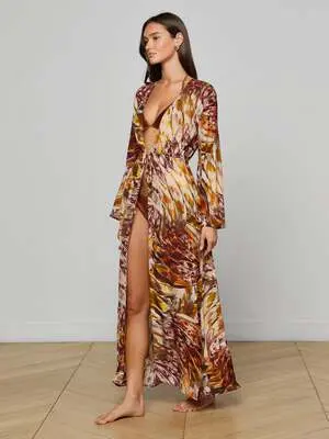 L'Agence Janus Cover-up Robe